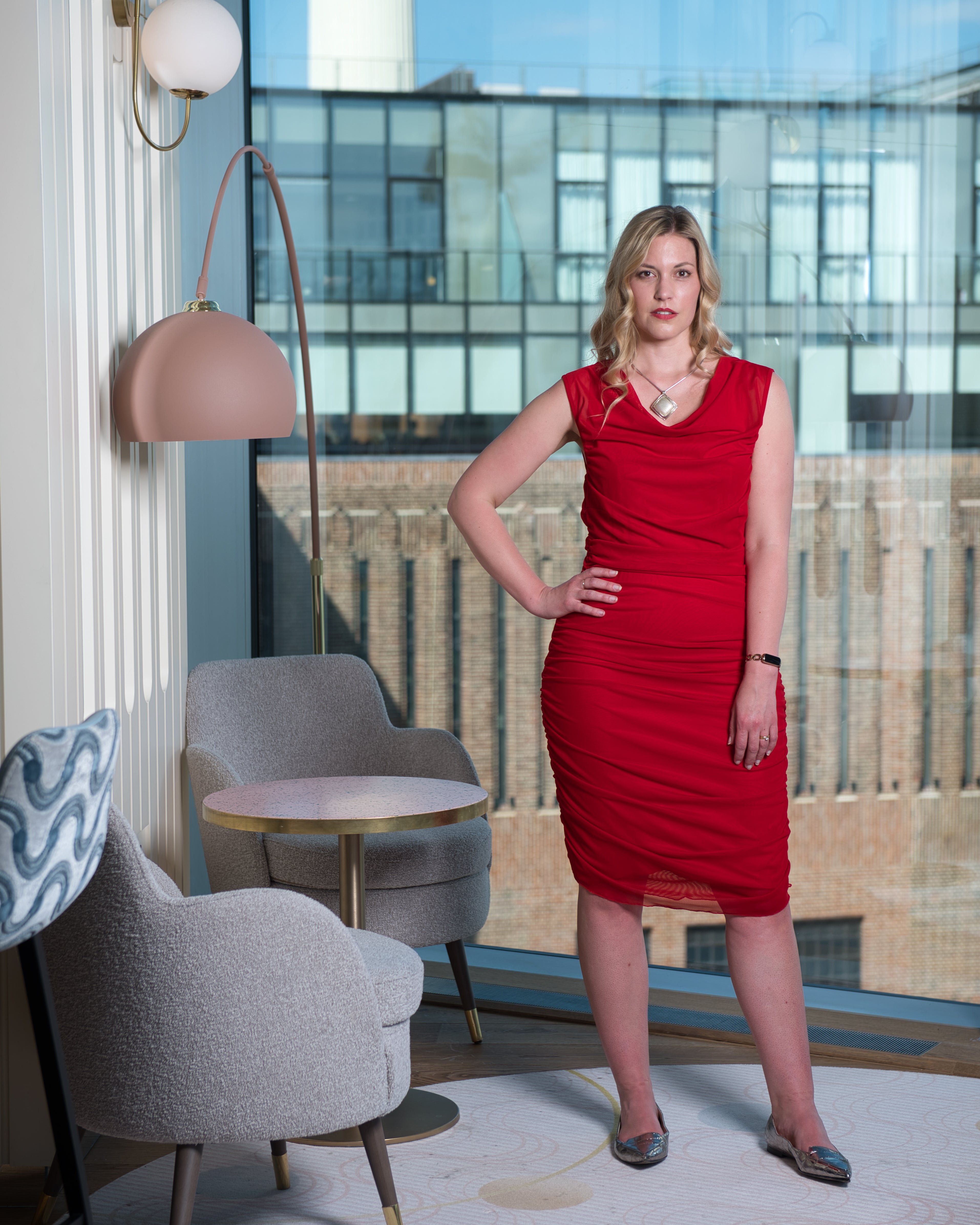 Red Summer Plus Size Mid Size Premium Bodycon Dress – Sylvia Piechulla